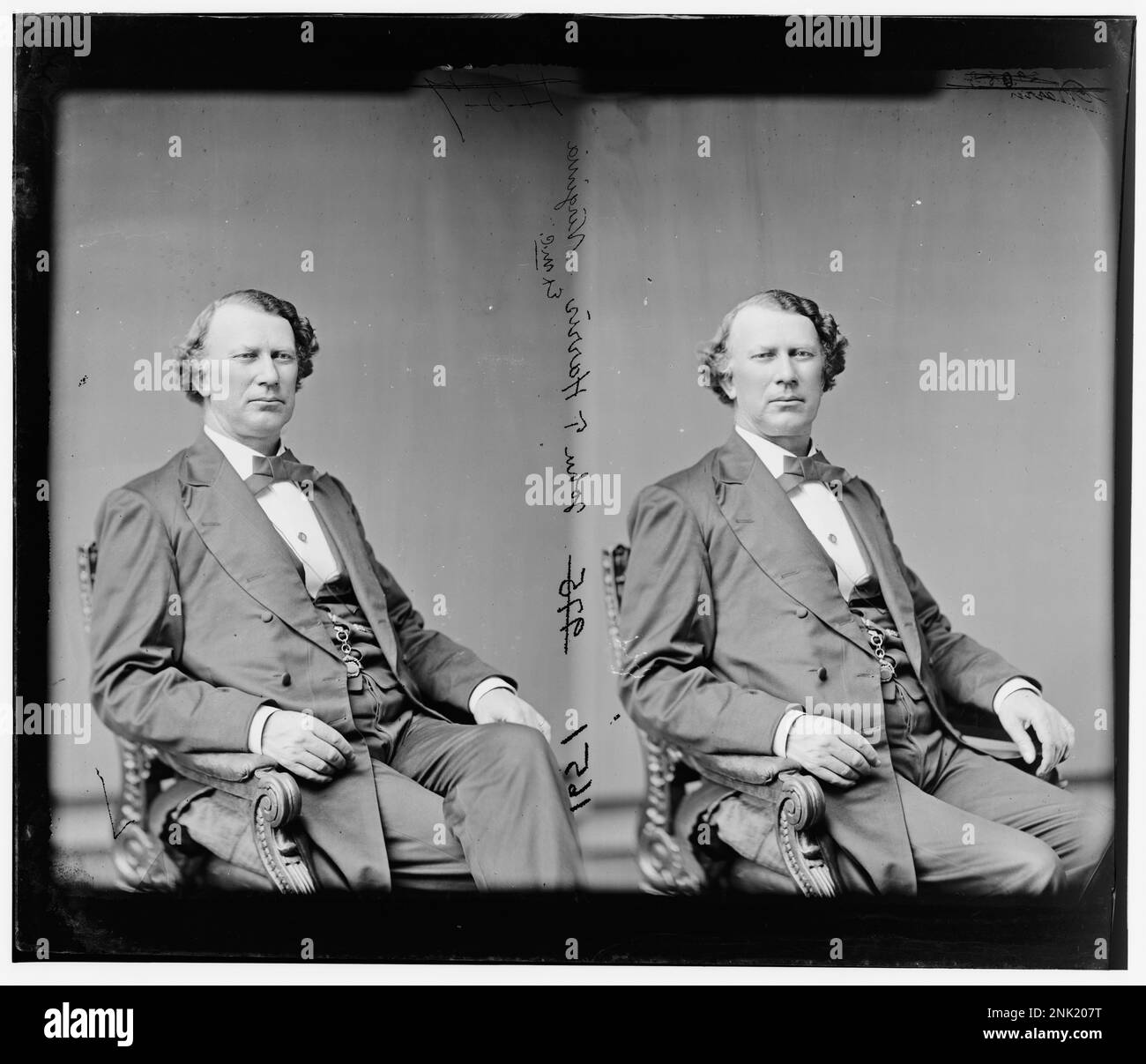 Portrait of Hon. John Thomas Harris, a U.S. Representative from ...