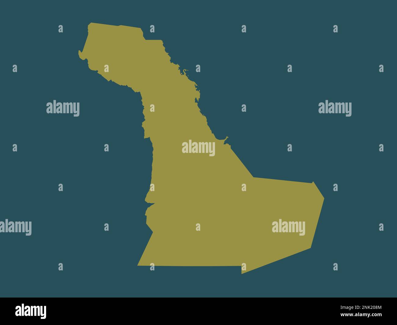 Ash Sharqiyah, region of Saudi Arabia. Solid color shape Stock Photo ...