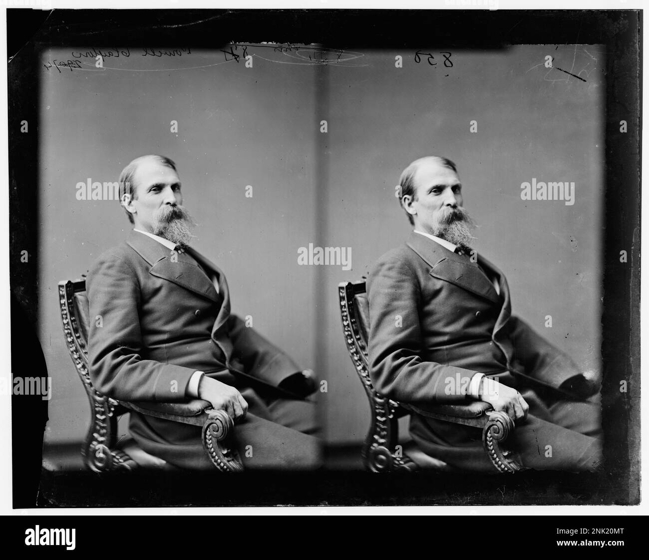 Portrait of Senator Powell Clayton, Governor of Arkansas and Colonel of ...