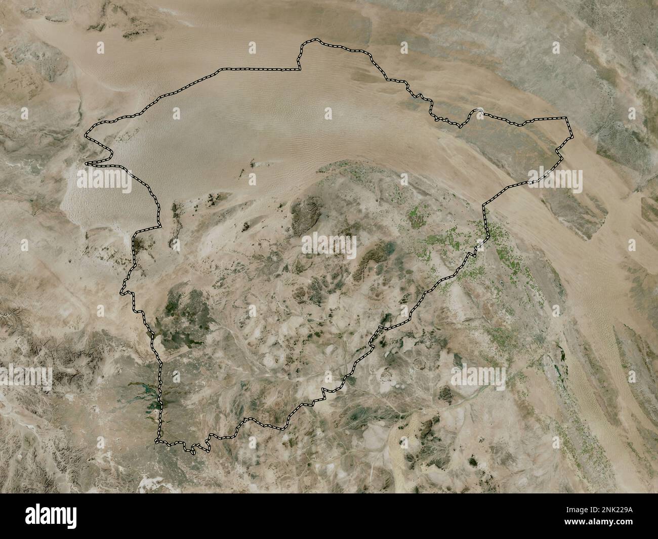 Ha'il, region of Saudi Arabia. High resolution satellite map Stock Photo - Alamy