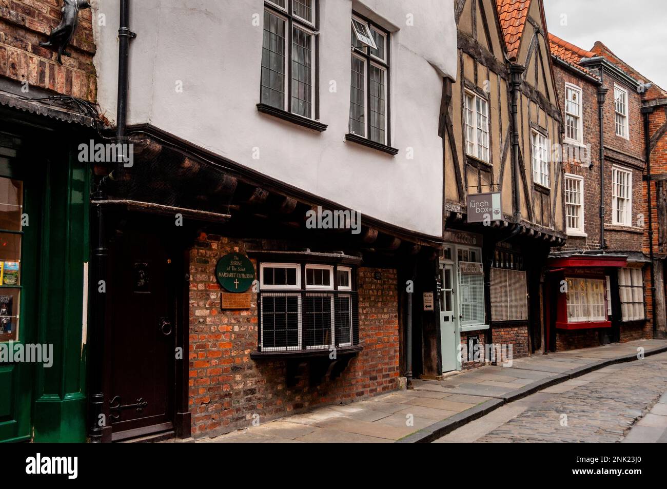 Shrine to an English Catholic martyr Saint Margaret Clitherow in a ...