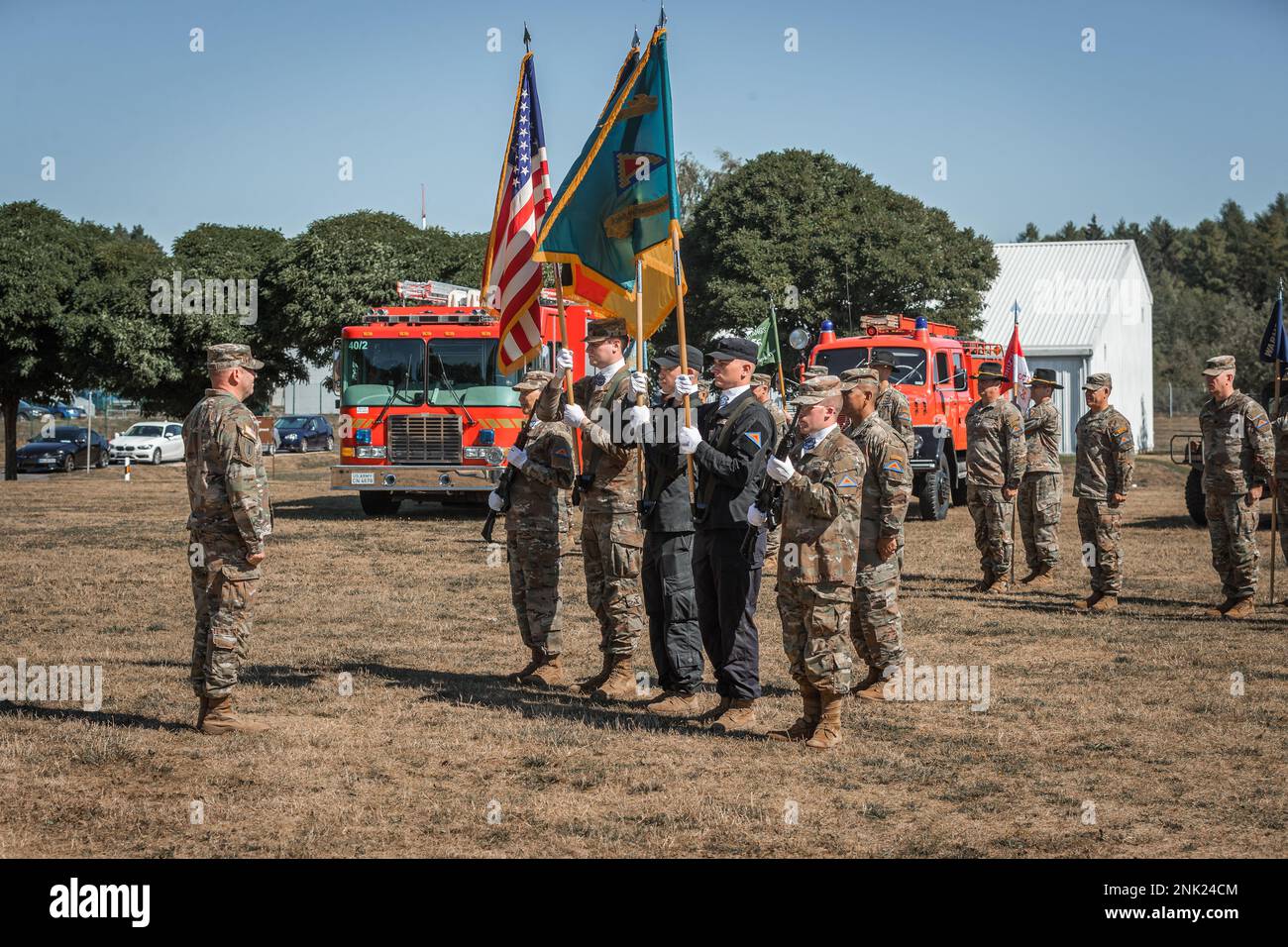 U.S. Army Soldiers assigned to 7th Army Training Command, Joint ...