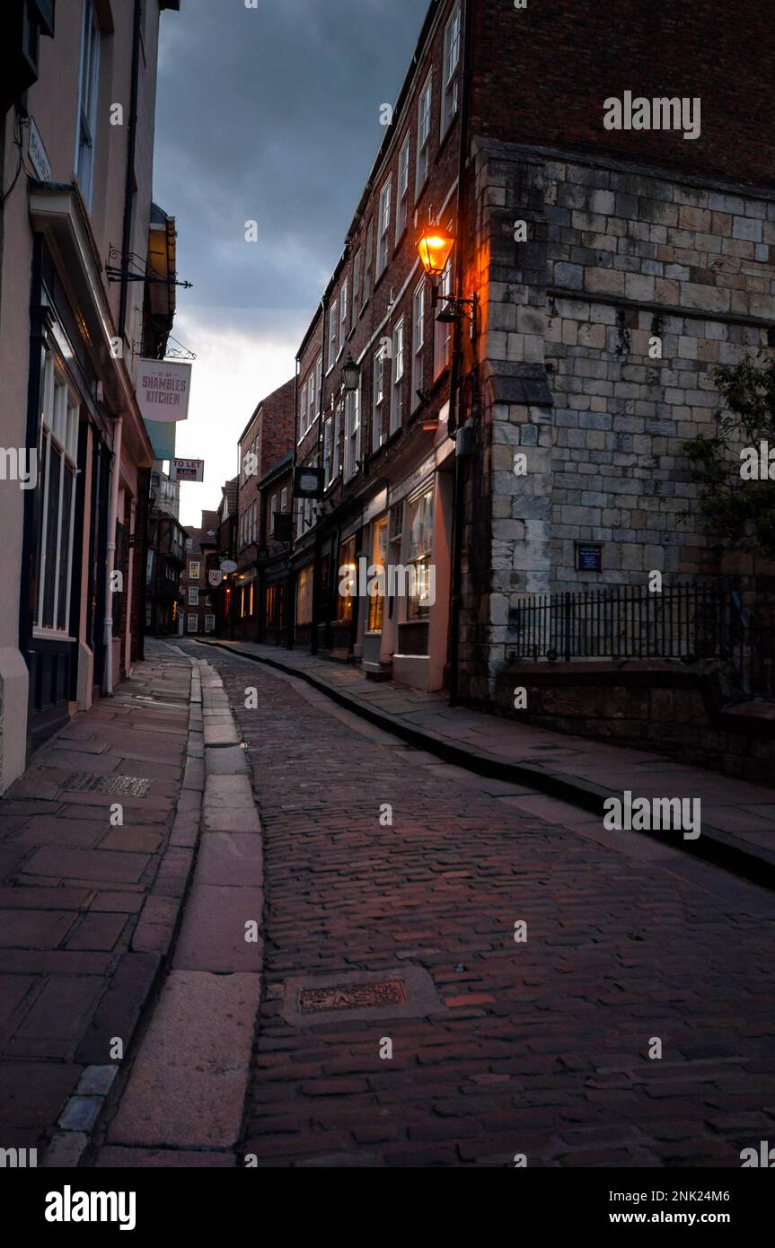 Medieval and slightly haunted York, England Stock Photo - Alamy