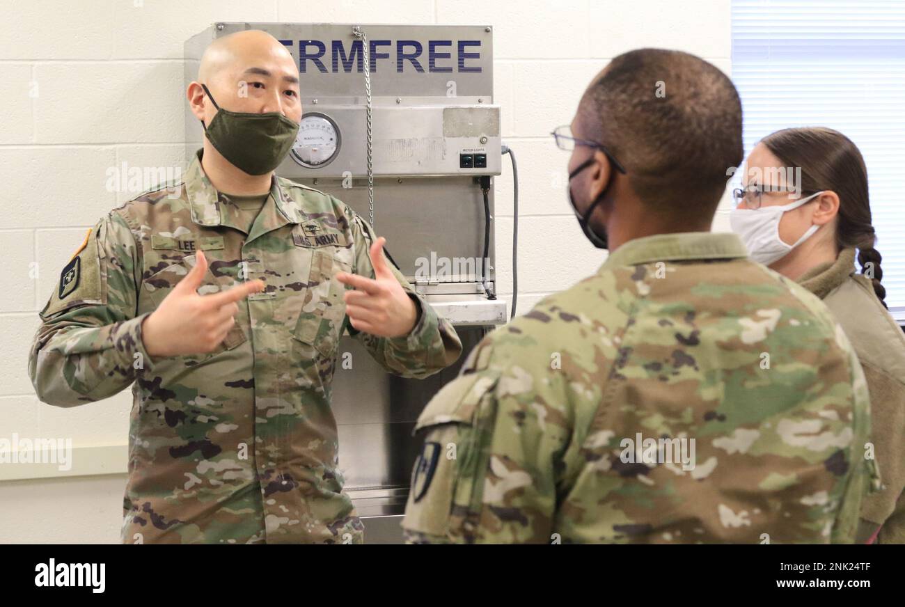 Maj. Jang-woo Lee, the former Biological Threat Assessment Section ...