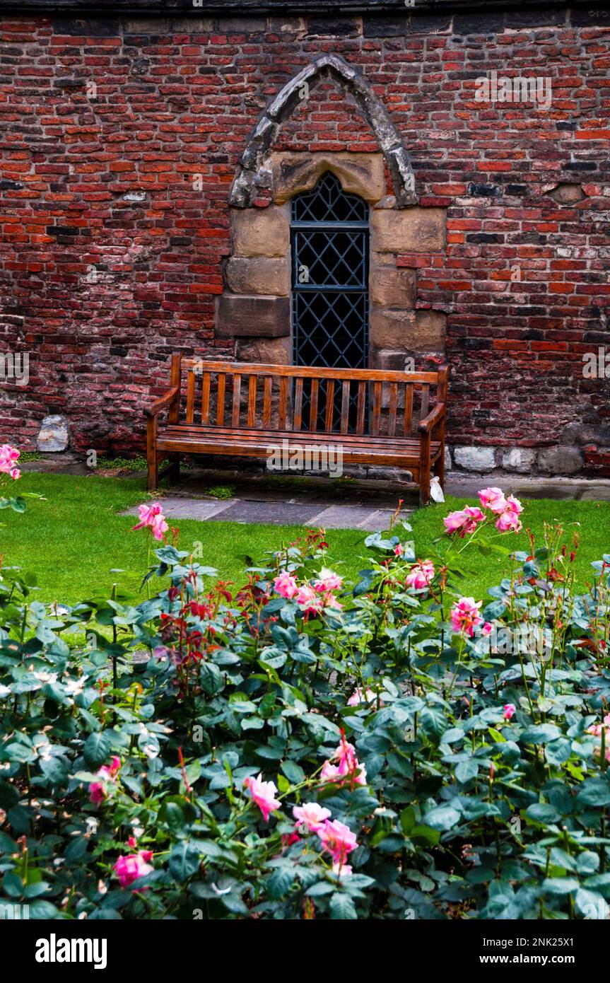 Gardens of the Merchant Adventurer's Hall scheduled ancient monument in ...
