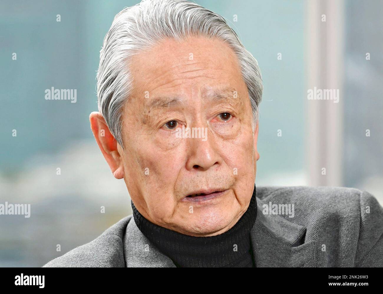 A file photo shows former Sony's CEO and Quantum Leaps' Founder & CEO ...