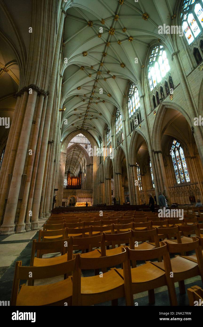 Gothic cathedral York Minister ogee arch, pointed arches, and clustered ...