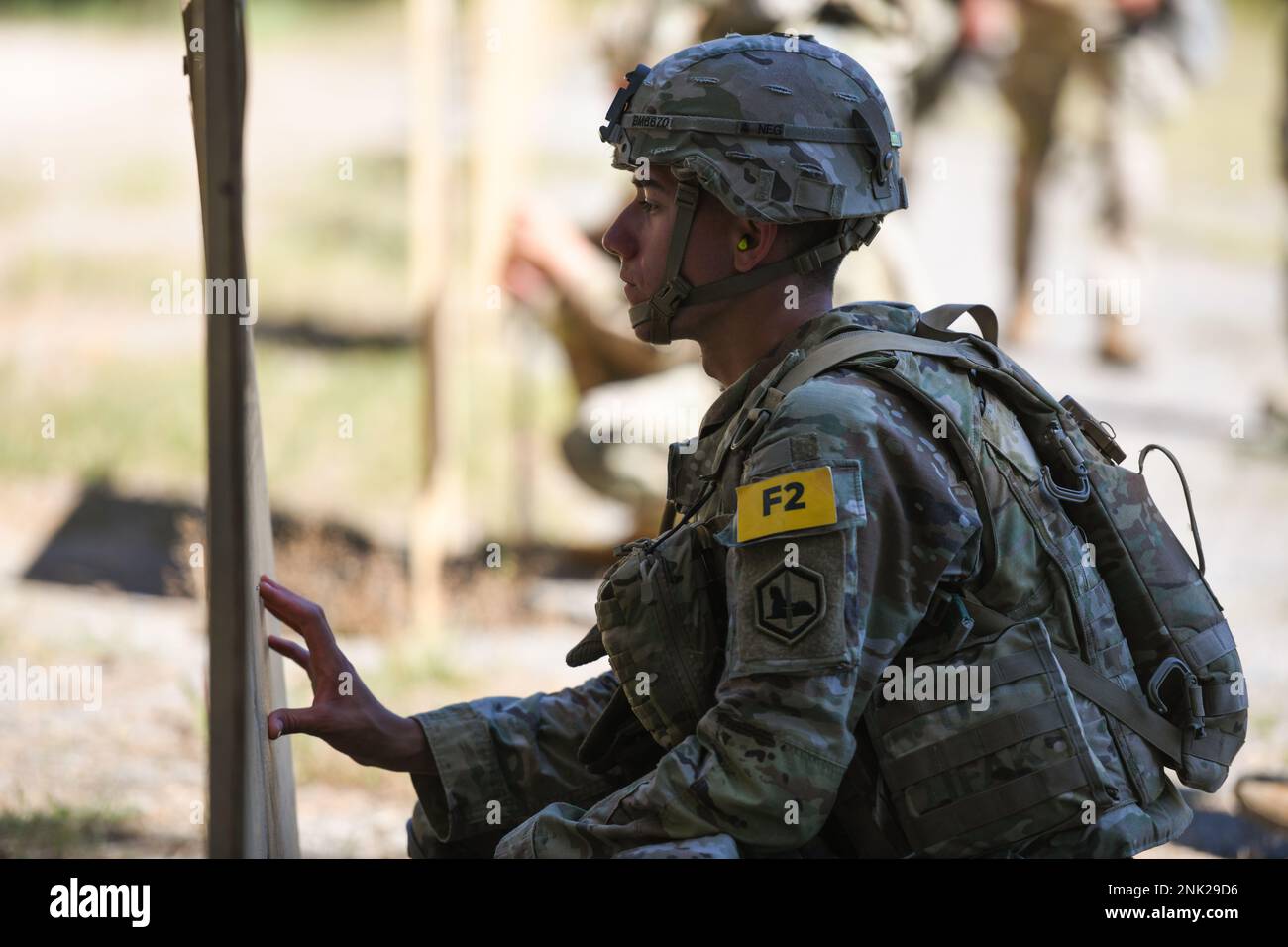 U.S. Army Sgt. Benjamin Minnig, assigned to 66th Military Intelligence ...