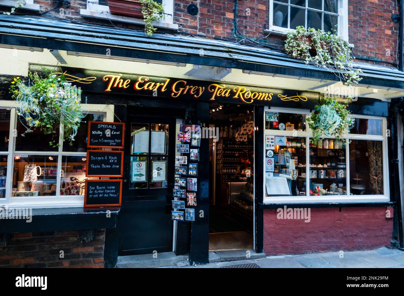 The Earl Grey Tea Rooms, York, England Stock Photo - Alamy