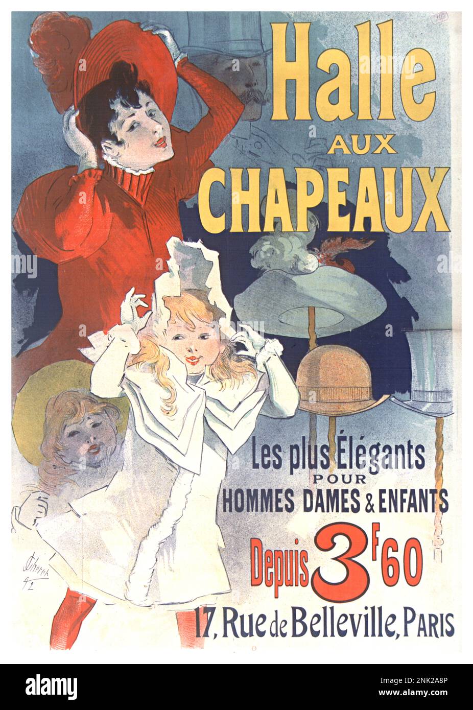 Victorian Advertising Illustration poster for Men and Womens clothing ...