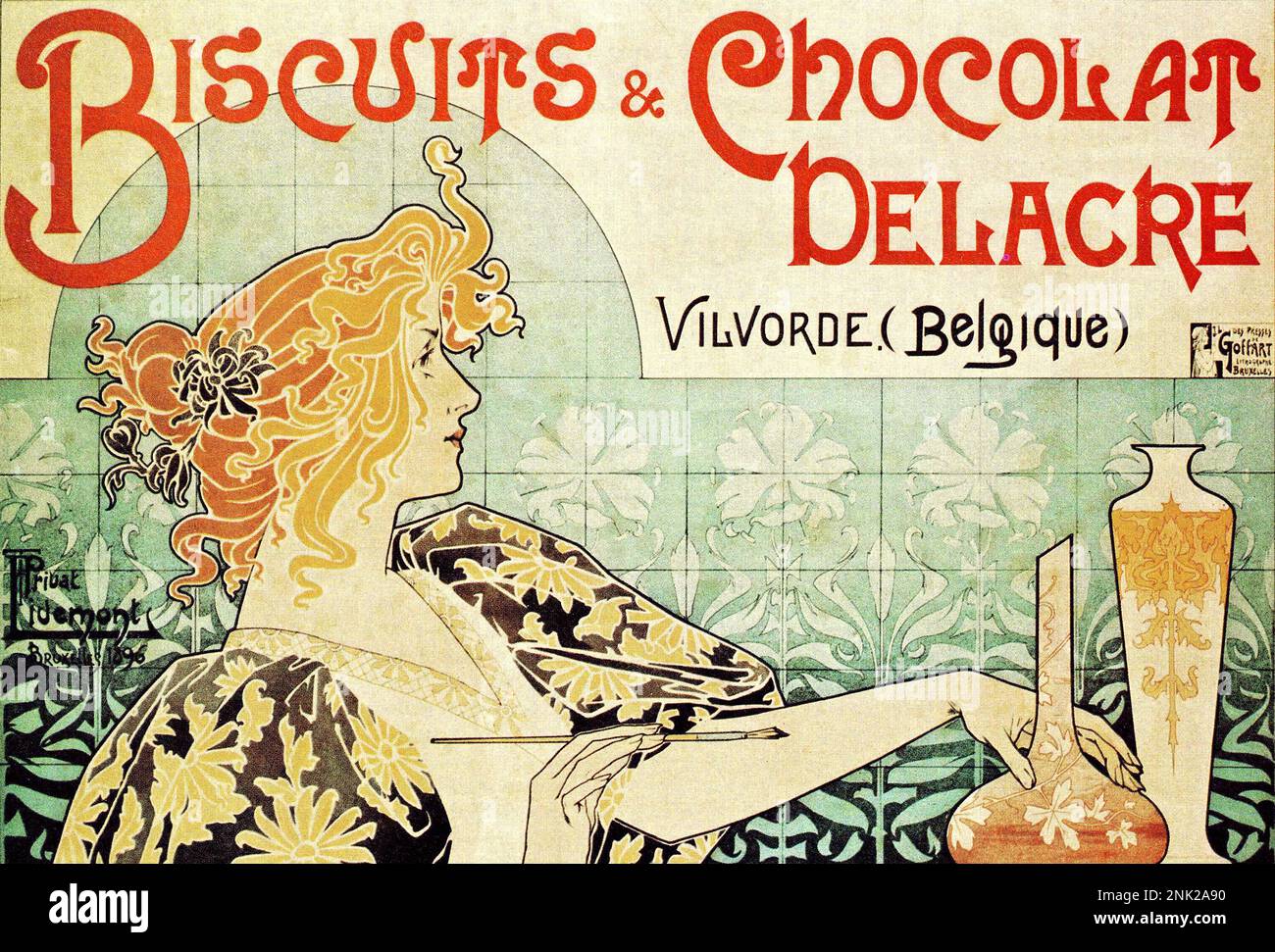 Victorian Advertisement for Chocolate in various forms, Circa 1899 ...