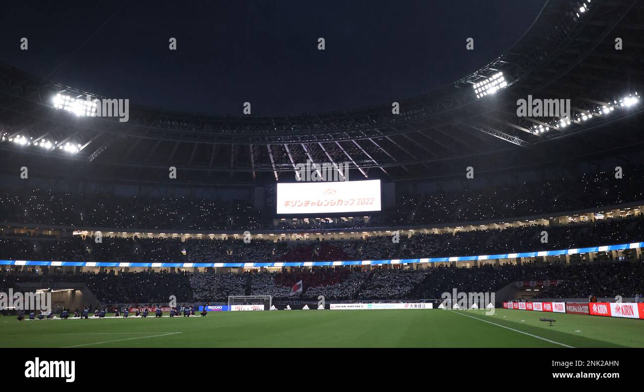 The Kirin Challenge Cup 2022 friendly match Brazil vs Japan is held at ...