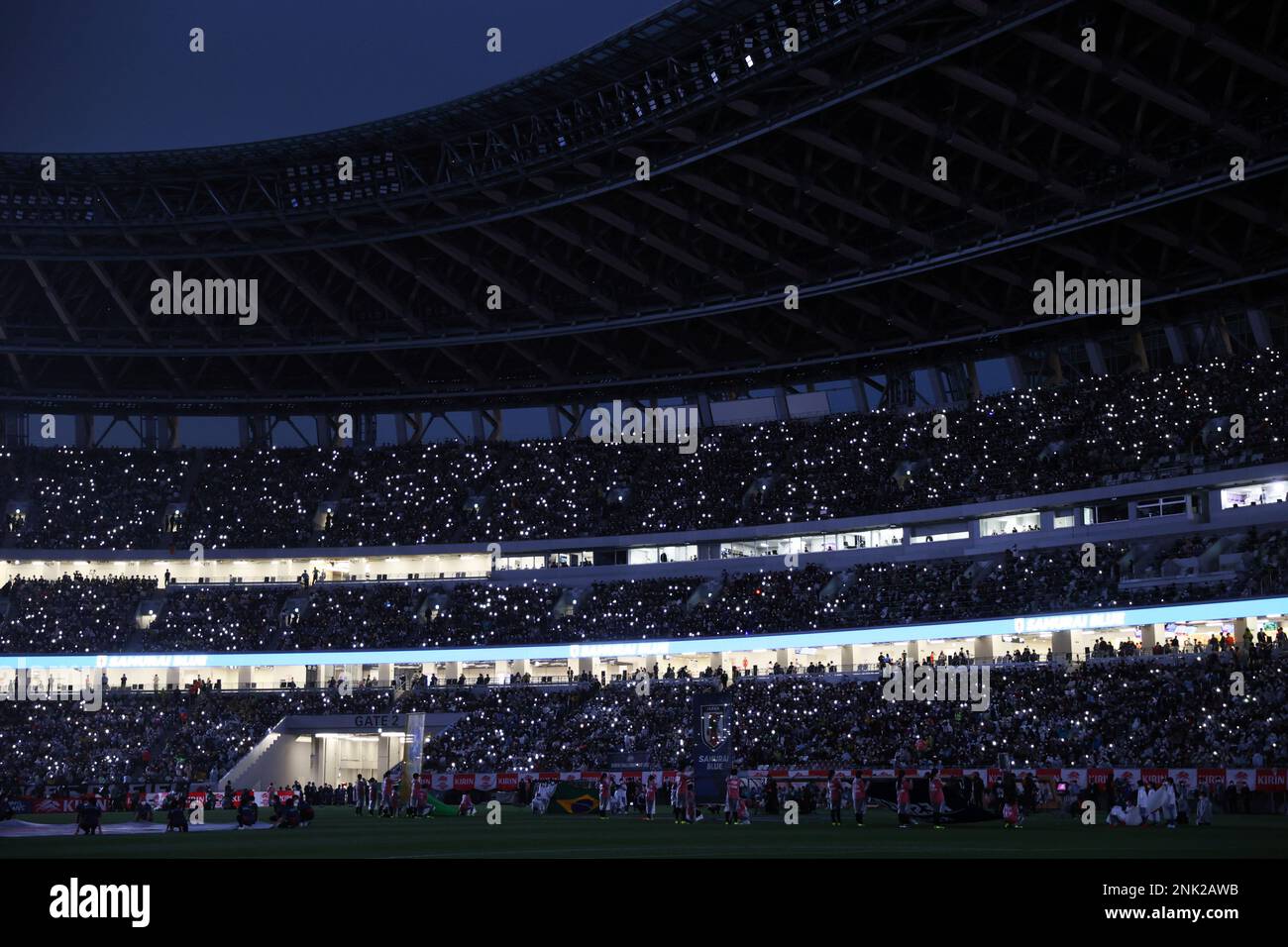 The Kirin Challenge Cup 2022 friendly match Brazil vs Japan is held at ...