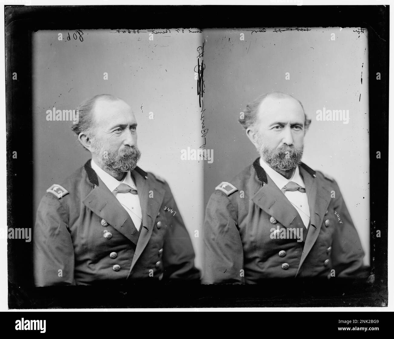 Portrait of General S.V. Benet, a U.S. Army officer known for his ...