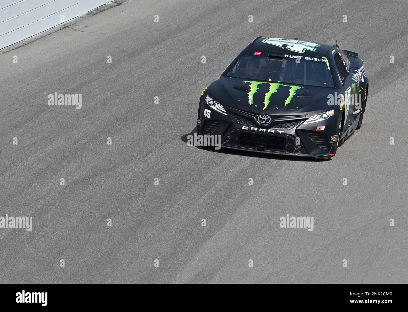 MADISON, IL - Kurt Busch Toyota (#45 23XI Racing Toyota) as seen during ...