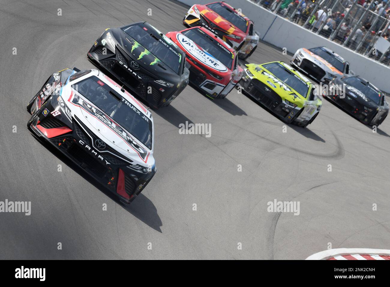 MADISON, IL - JUNE 05: Martin Truex Jr (19) Joe Gibbs Racing (JGR) TRD ...