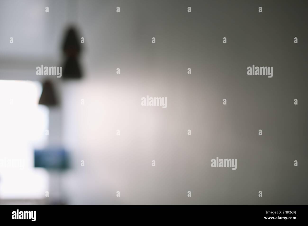 Blurred view of the room with window. abstract blurry background for ...