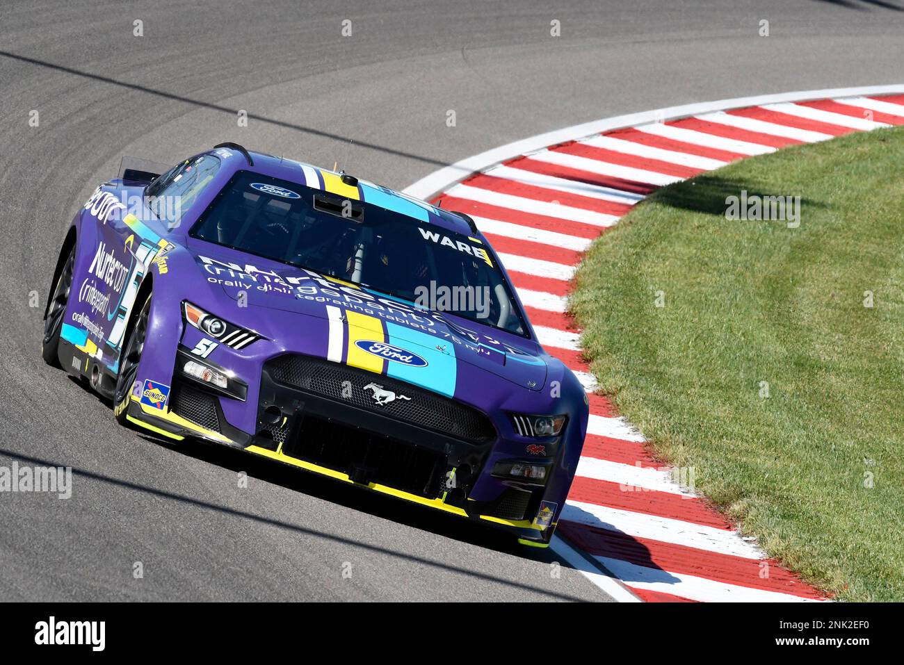 MADISON, IL - JUNE 03: Cody Ware (51) Rick Ware Racing NextGen Ford ...