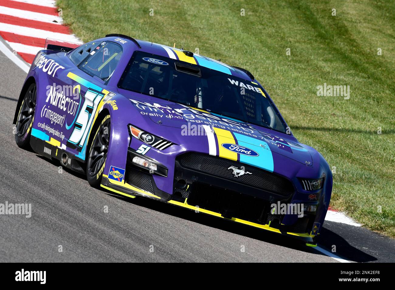 MADISON, IL - JUNE 03: Cody Ware (51) Rick Ware Racing NextGen Ford ...