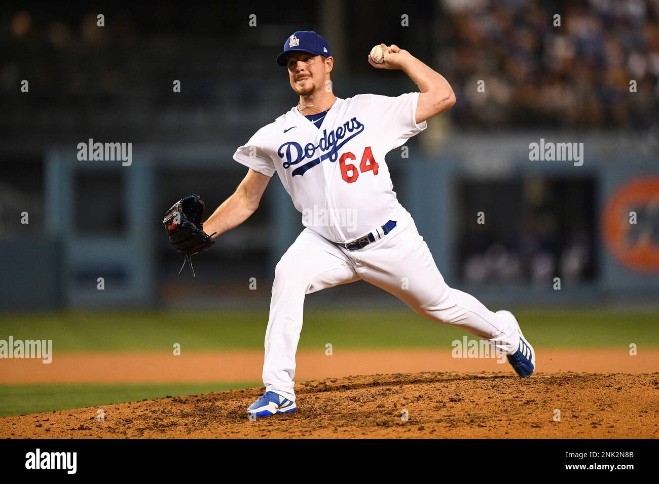 LOS ANGELES, CA - JUNE 03: Los Angeles Dodgers pitcher Caleb Ferguson ...