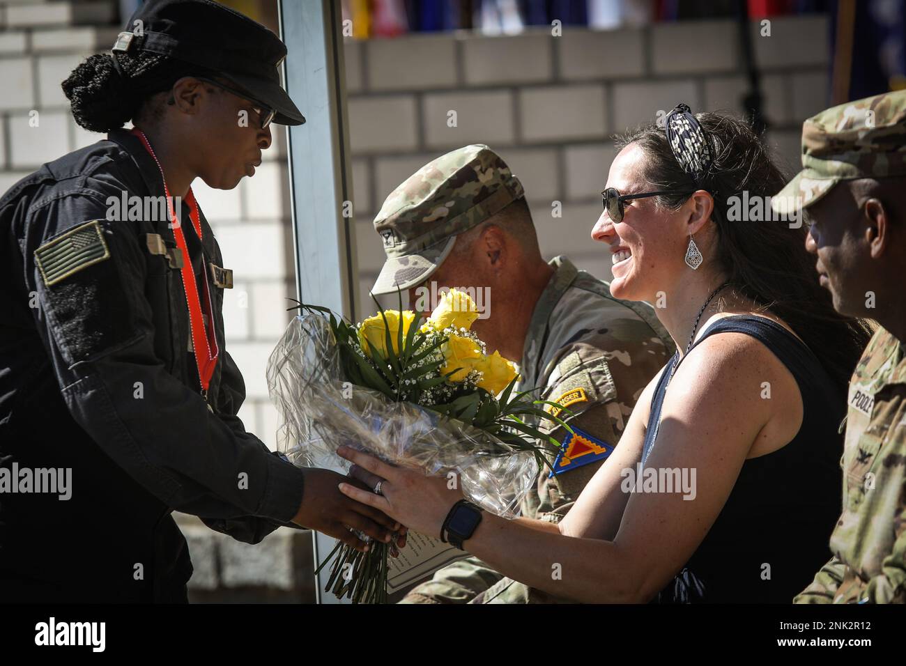 A U.S. Soldier assigned to 1st Infantry Regiment, 4th Battalion ...