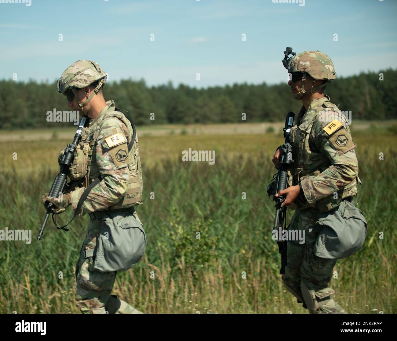 U.S. Army Sgt. Benjamin Minnig and Spc. Cristian Fuentes-Velazquez ...