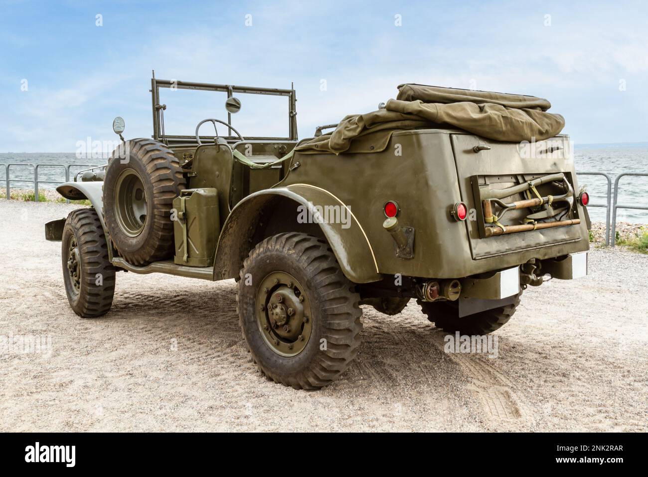 American military vehicle Dodge WC 57 command used in World War II ...