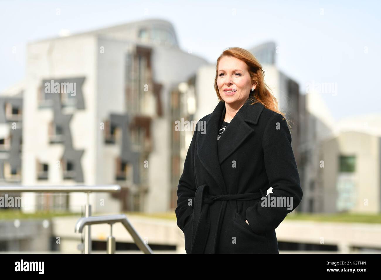 Edinburgh, Scotland, UK. 23rd Feb, 2023. PICTURED: Ash Regan MSP ...