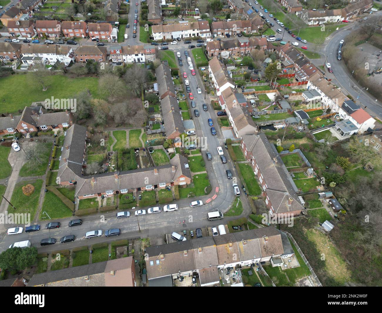 Debden aerial view hi-res stock photography and images - Alamy