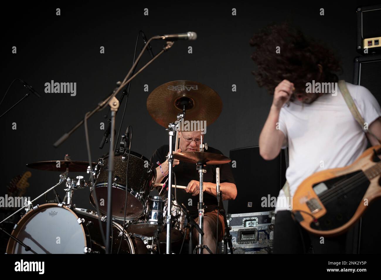 The musician Lou Barlow of the band Dinosaur Jr performs at the ...