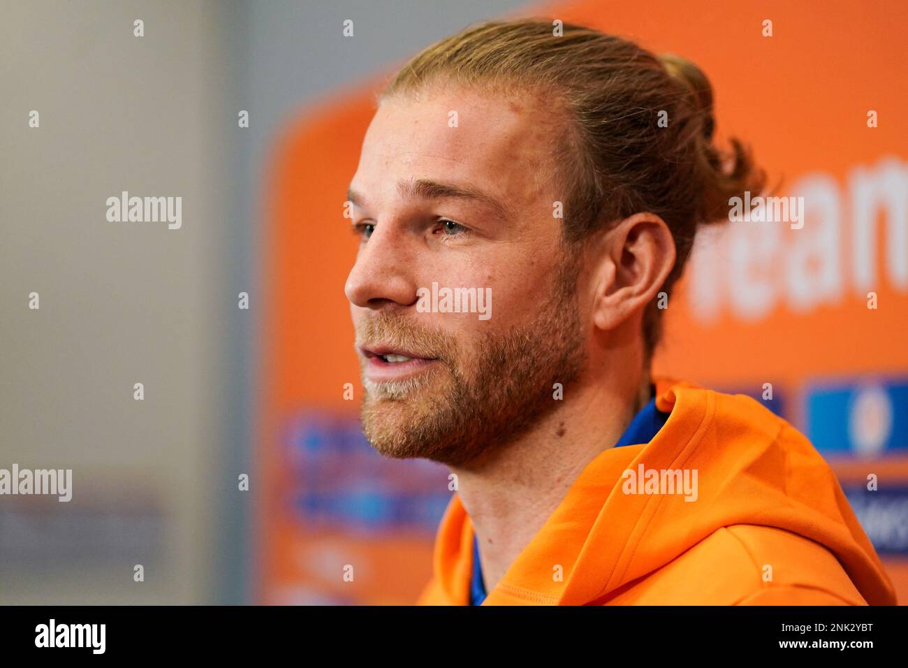 ARNHEM, NETHERLANDS - FEBRUARY 23: Douwe Amels of the Netherlands ...