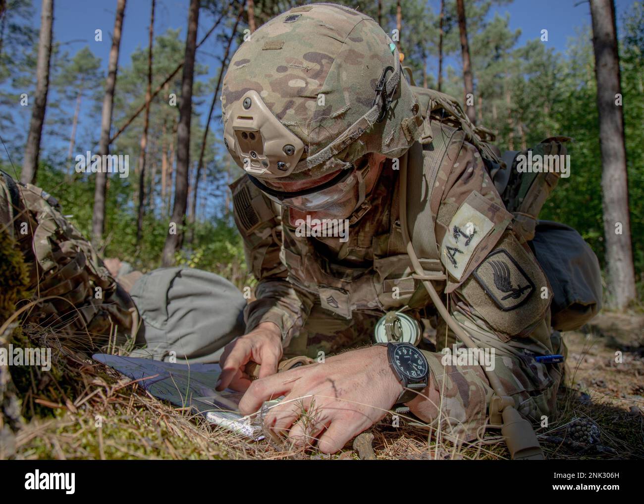 Staff Sgt. Thomas Schneider, squad leader of the U.S. Army Southern ...