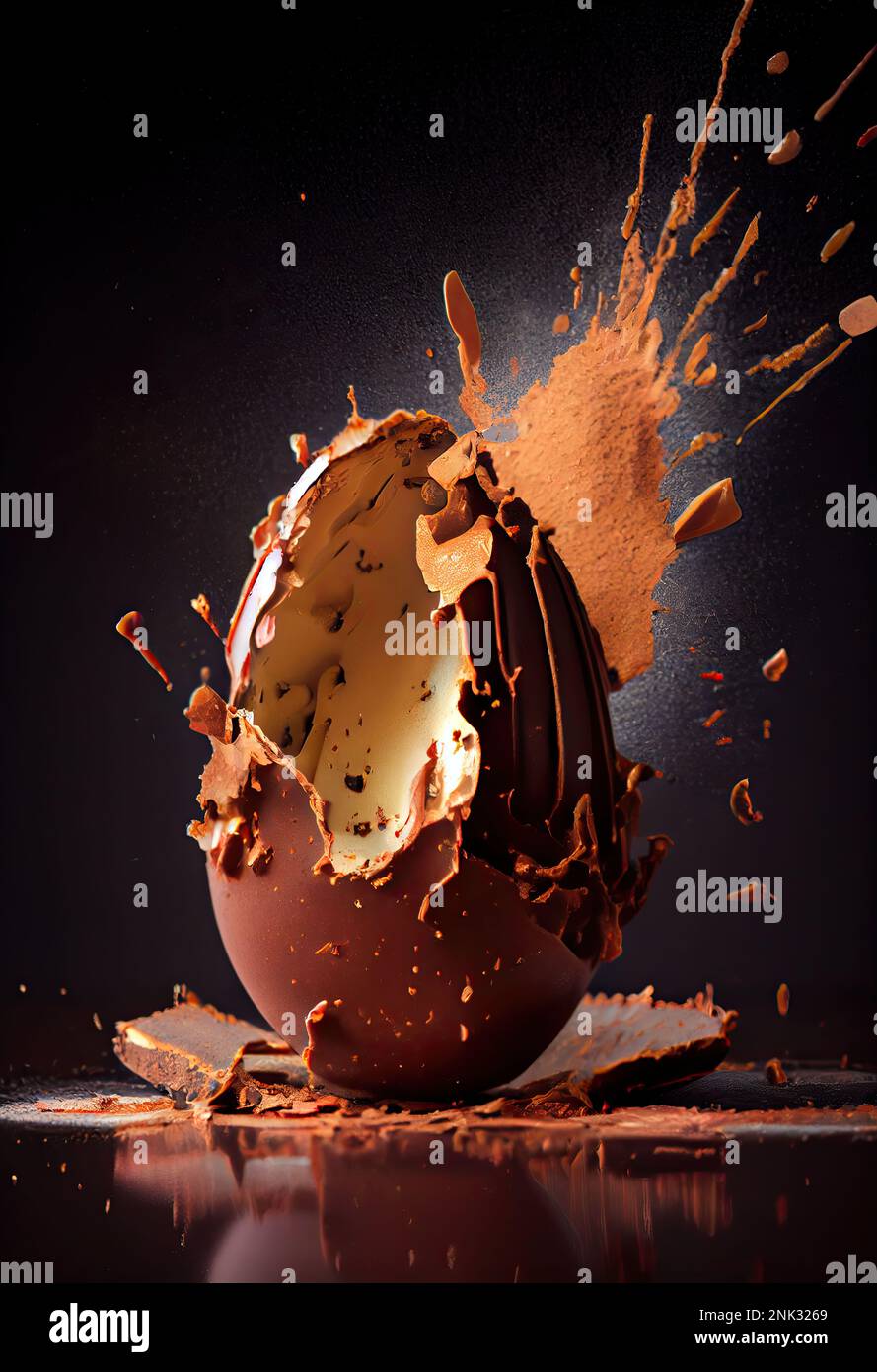 With sugar coated milk chocolate candy beans hi-res stock photography ...