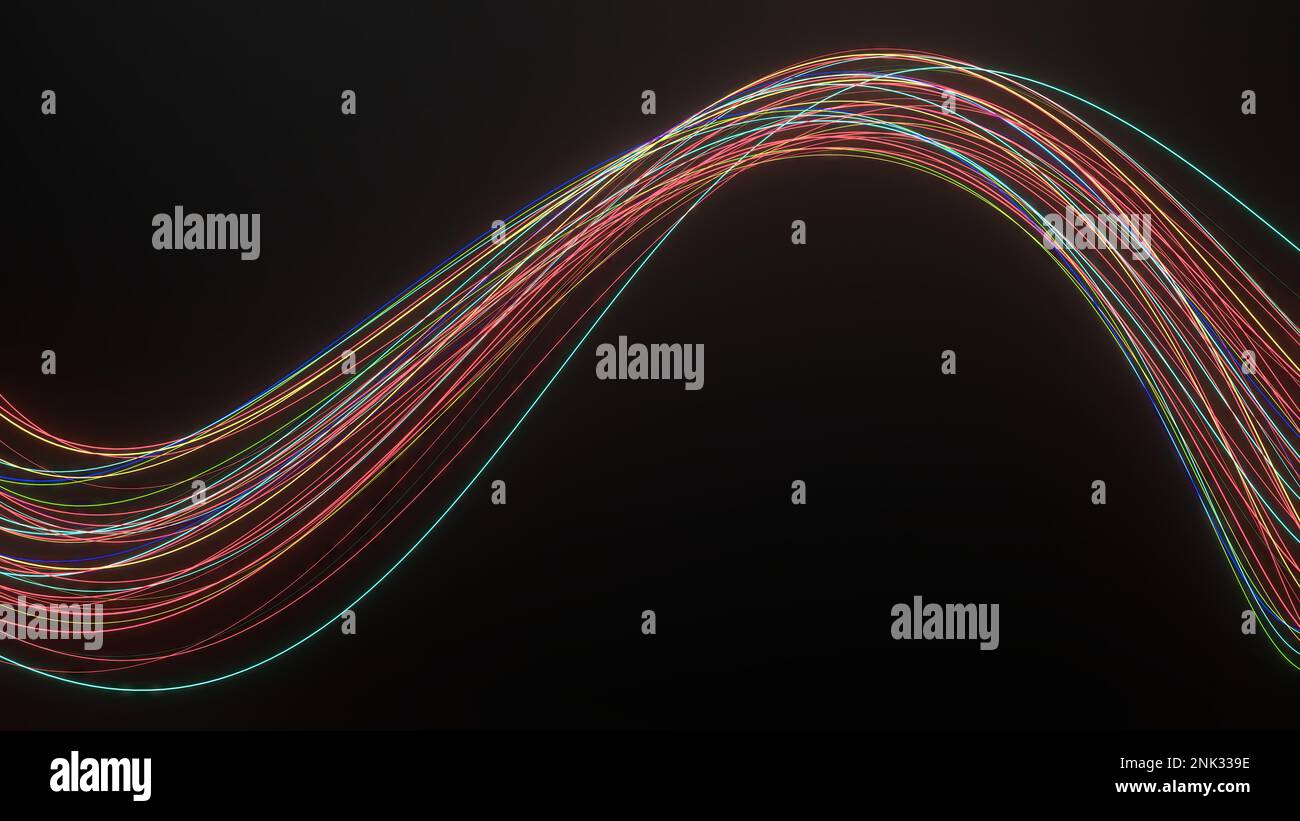 An abstract, dramatic, modern high -quality 3D Rendering graphic design element material that ...