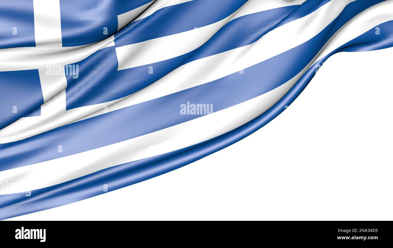 Vector flagpole with greece flag hi-res stock photography and images ...