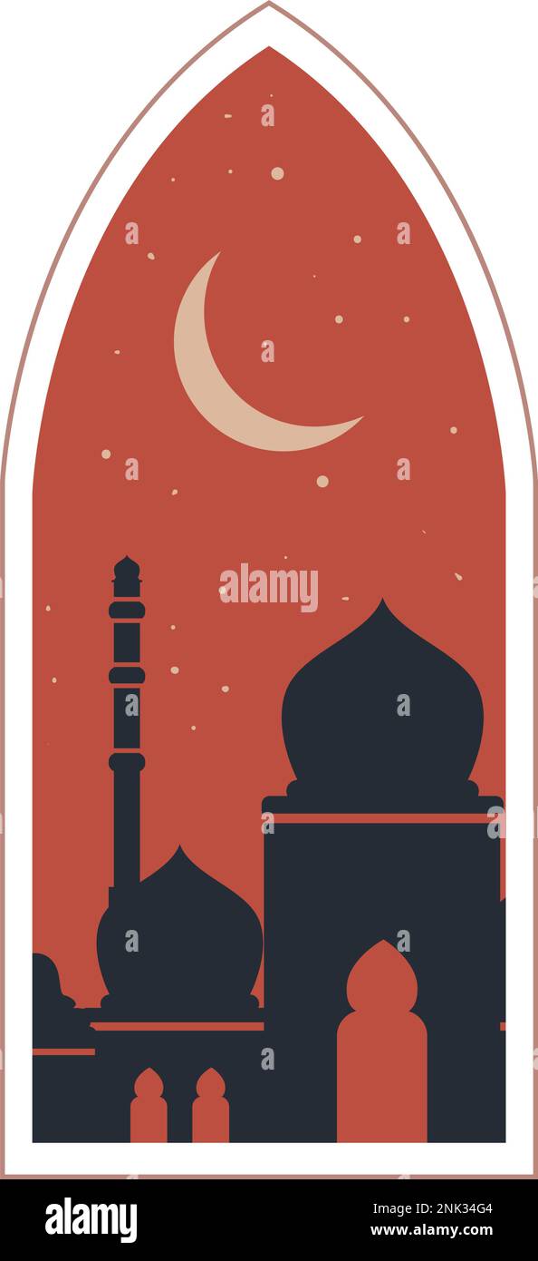 flat arabic window design Stock Vector Image & Art - Alamy