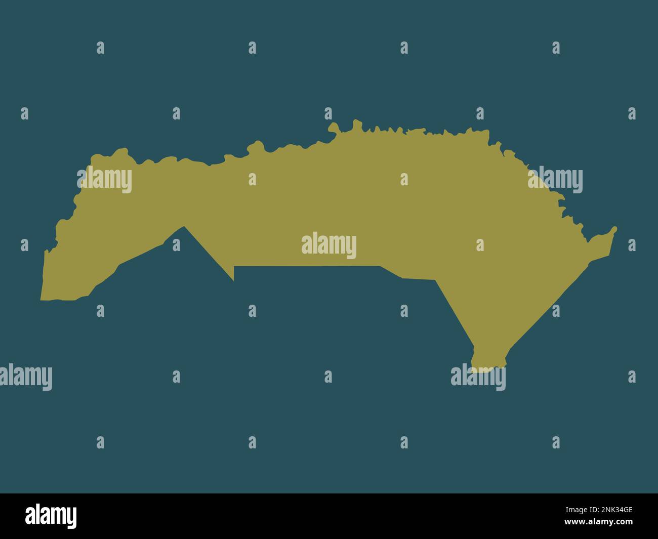 Map of senegal saint louis hi-res stock photography and images - Alamy