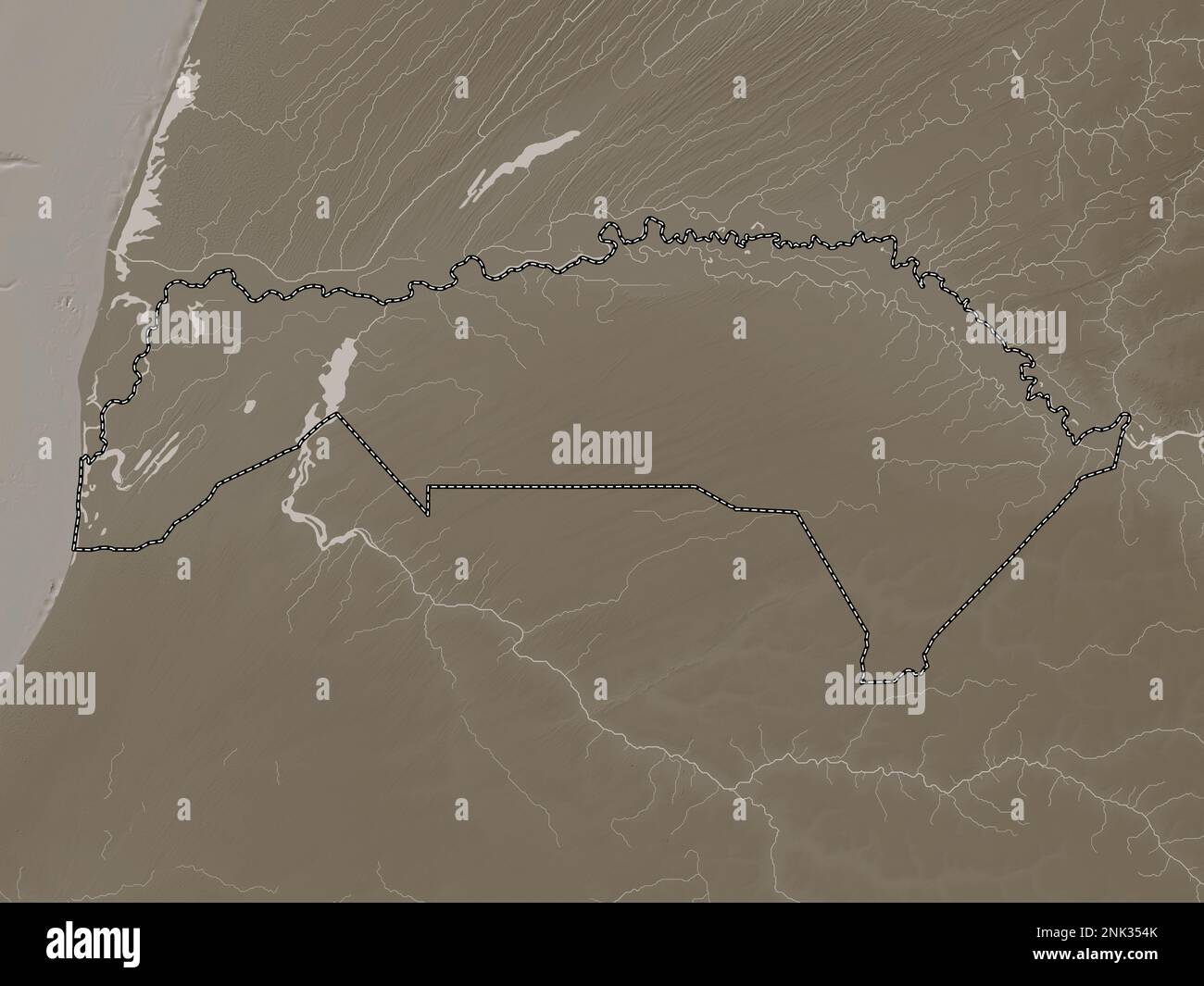 Map of senegal saint louis hi-res stock photography and images - Alamy