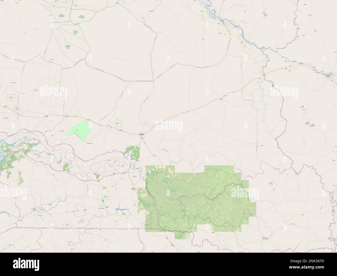 Map of tambacounda hi-res stock photography and images - Alamy