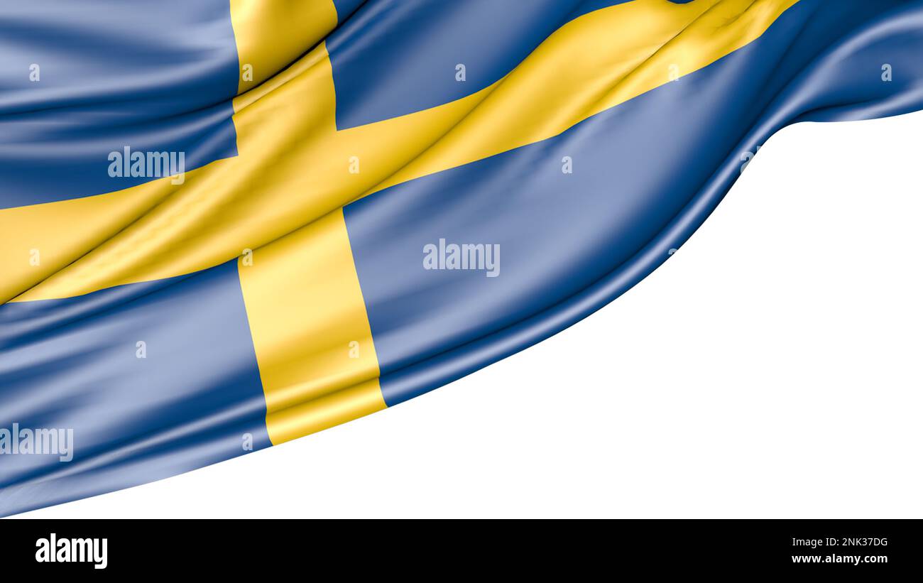 Vector flagpole with sweden flag hi-res stock photography and images ...