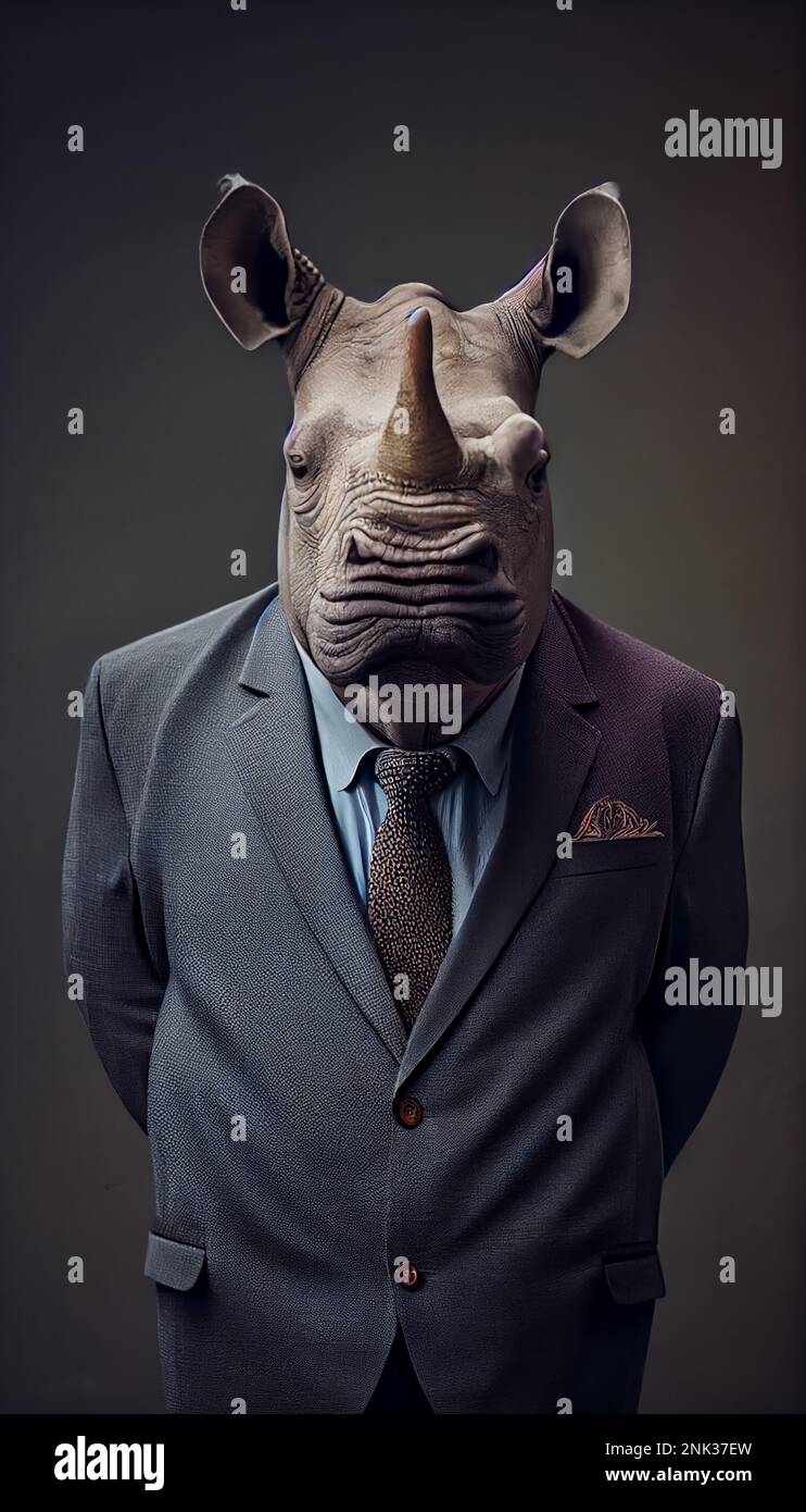 Rhino suit hi-res stock photography and images - Alamy