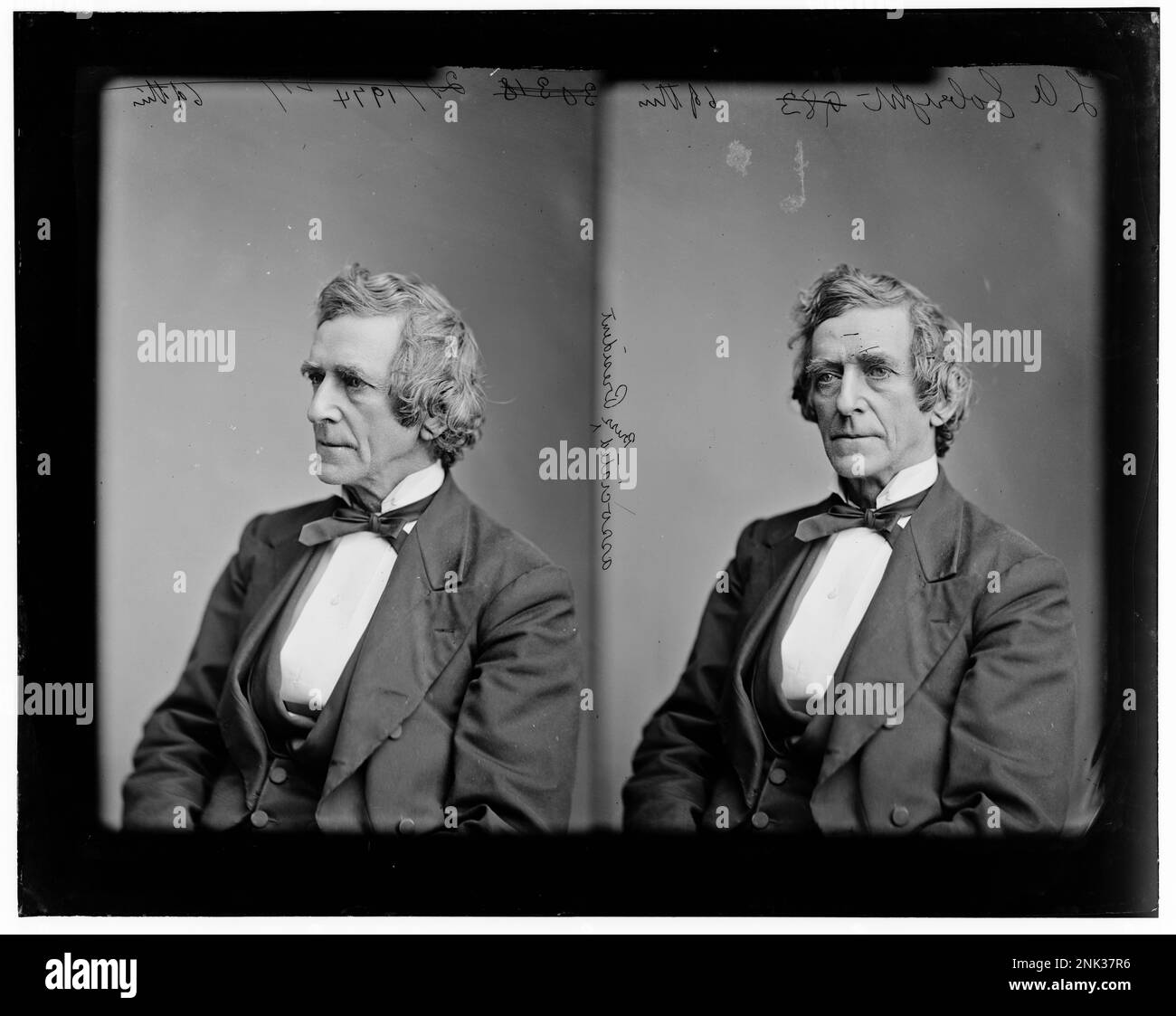 Portrait of L.A. Gobright, President of the Associated Press. Part of ...