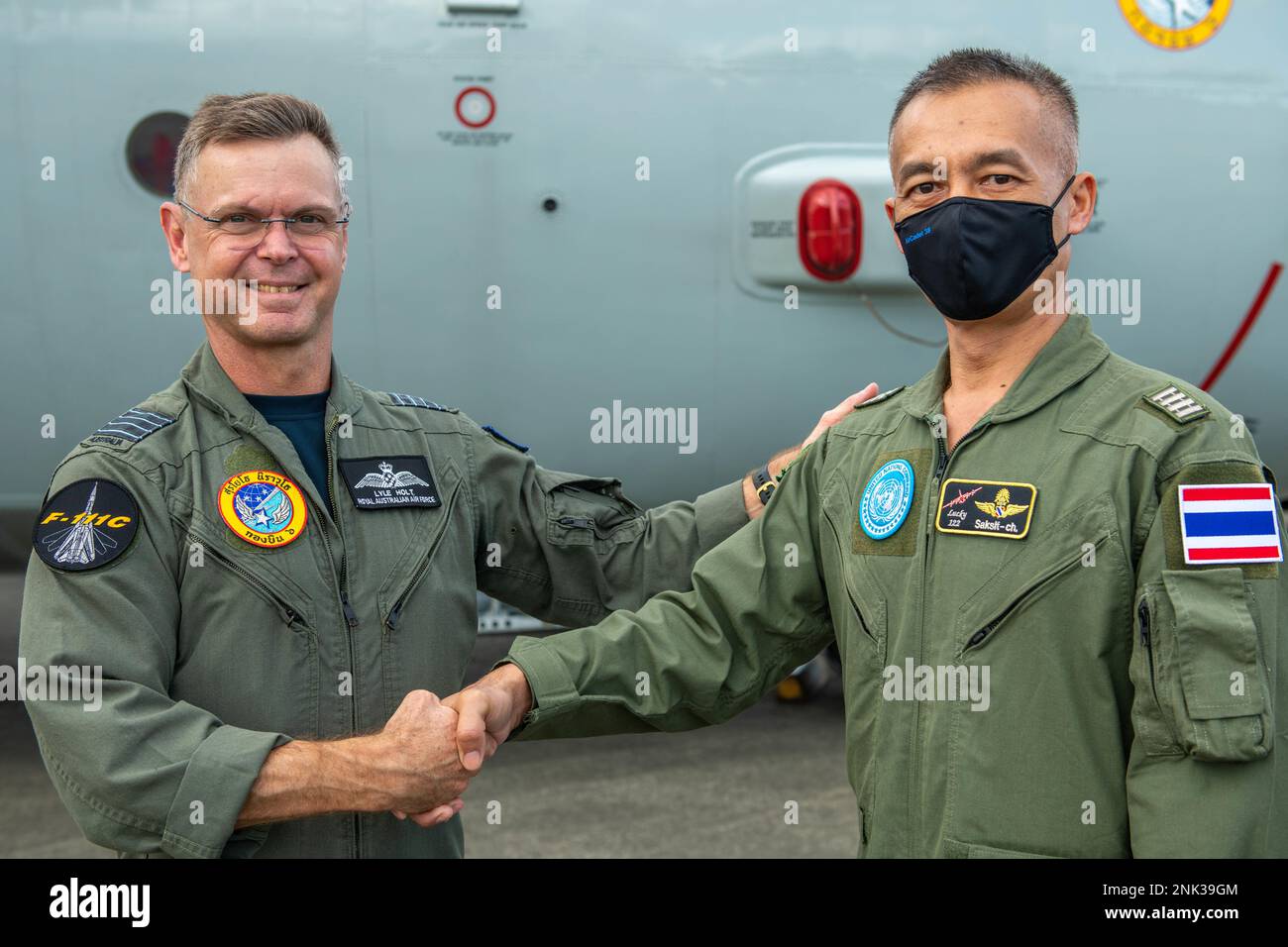 Australian Air Force Col. Lyle Holt, United Nations Command – Rear ...