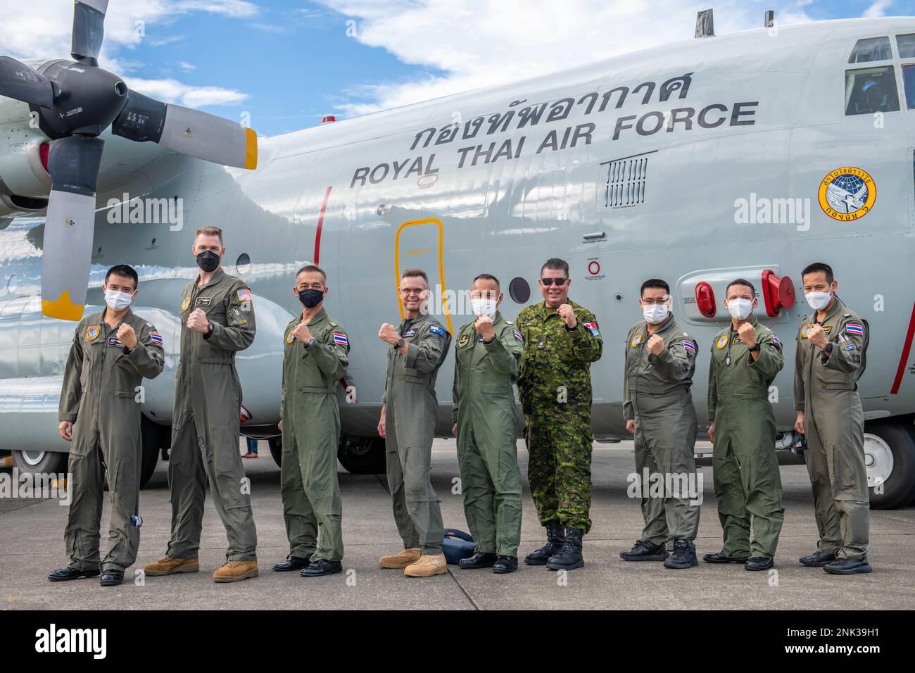 United Nations Command – Rear and Royal Thai Air Force pilots take a ...