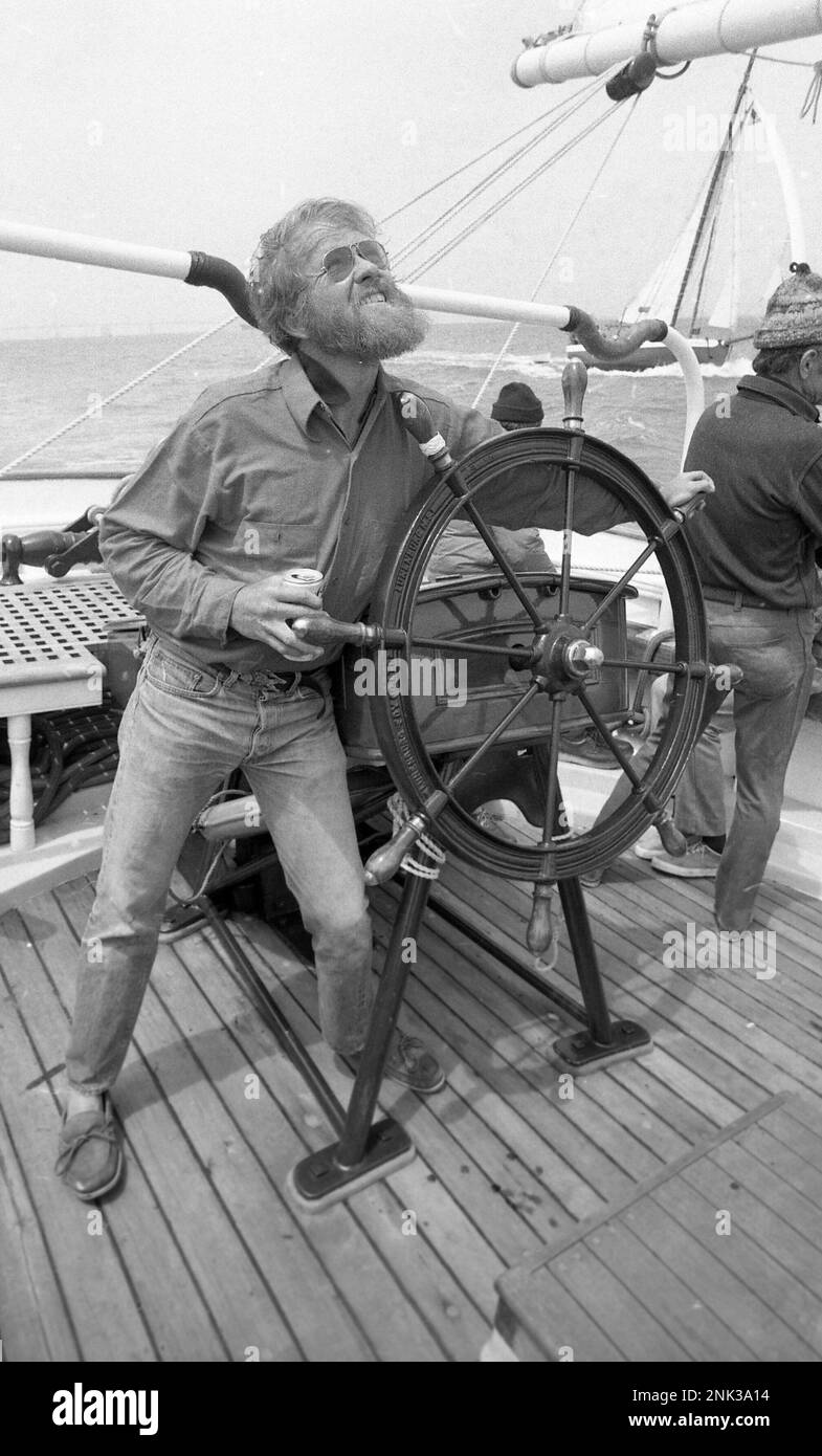 The Schooner Wander Bird and it's crew 1981 (Vincent Maggiora/San ...