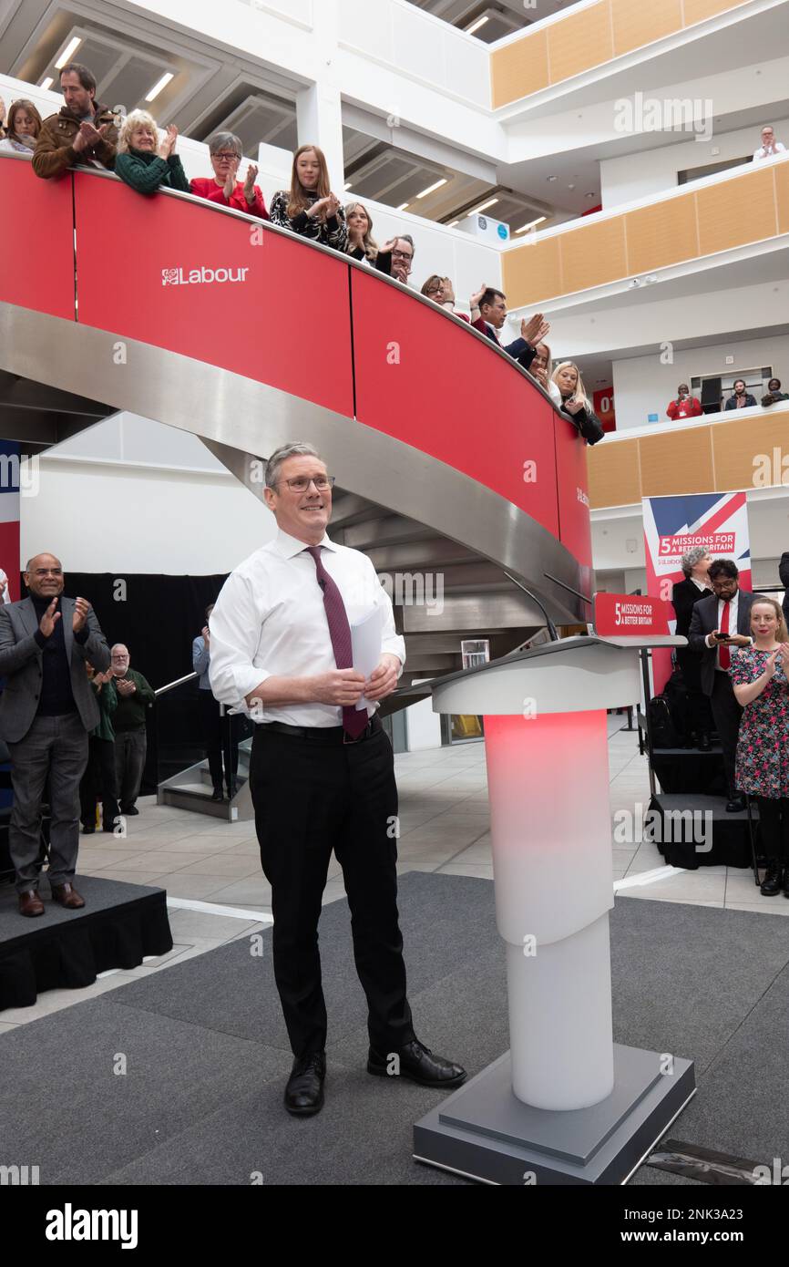 Keir Starmer launches five bold missions for a better Britain at 1 ...