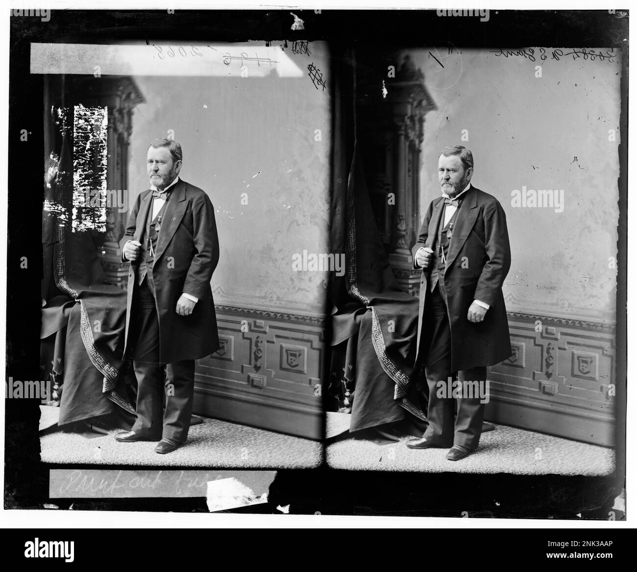 Photograph of U.S. Grant, following his European trip, from the Library ...