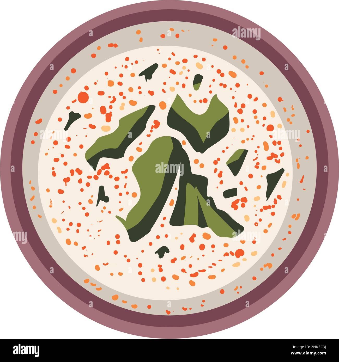 Palak dish Stock Vector Images - Alamy