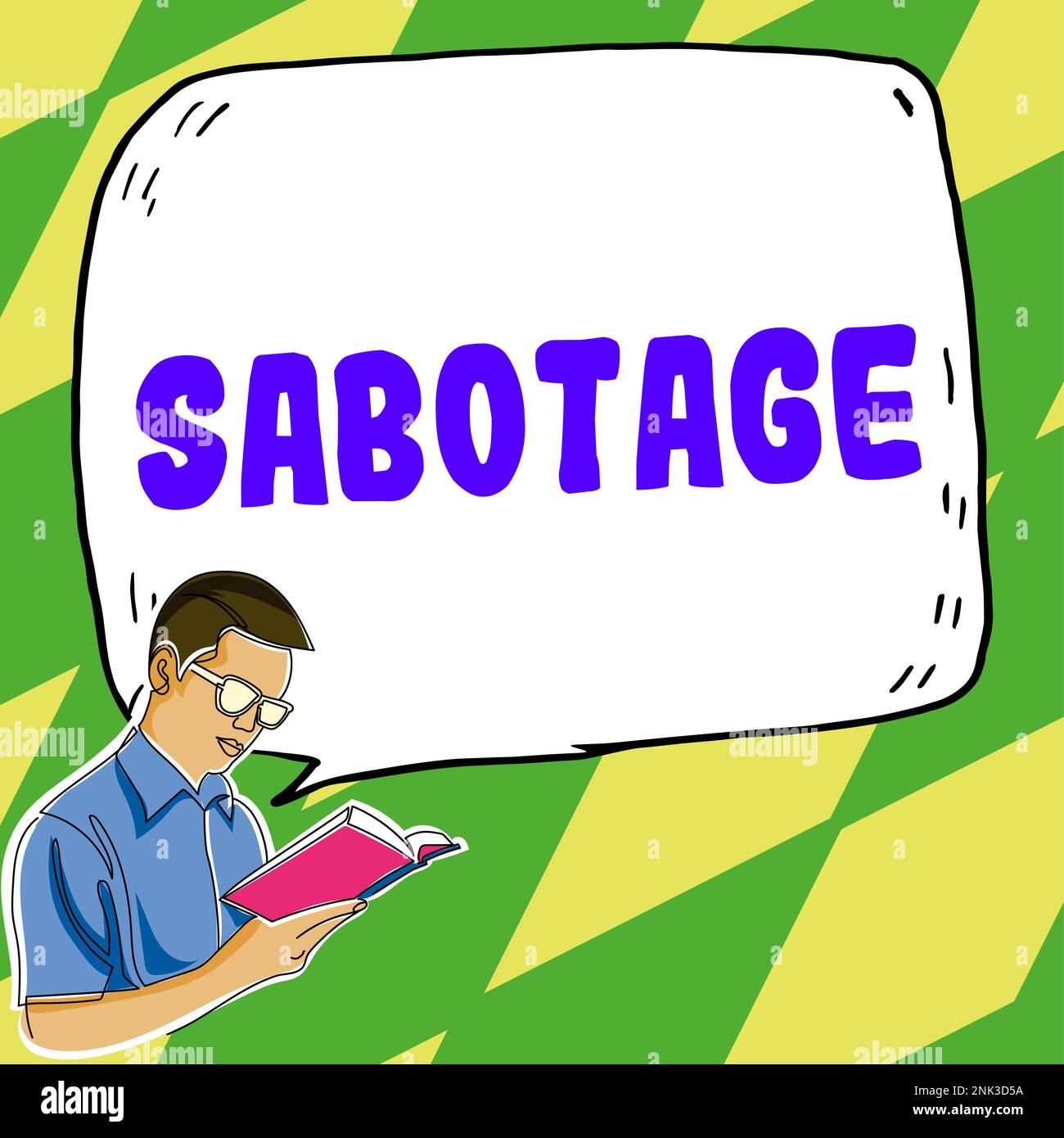 Conceptual display Sabotage. Business showcase destruction of an ... Conceptual display Sabotage. Business showcase destruction of an ...