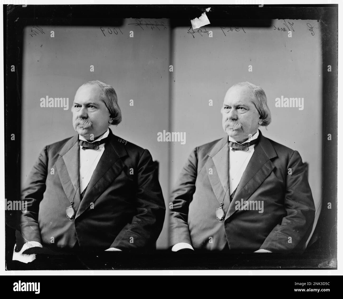 Portrait of Honorable Elijah Ward, a political figure from New York ...